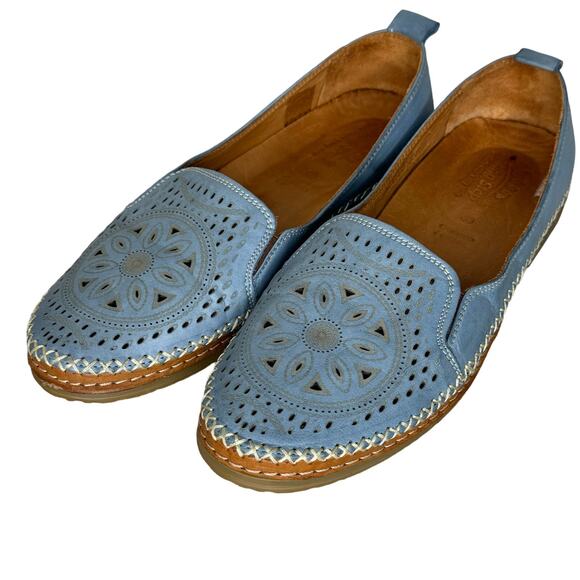 Spring Step | Shoes | Spring Step Ingrid Flat In Sky Blue | Poshmark